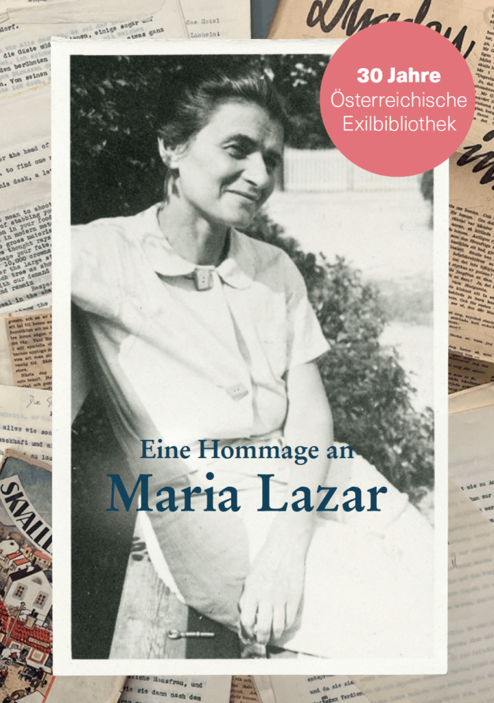Maria Lazar am 30. März 2023 im Literaturhaus Wien – Das vergessene Buch